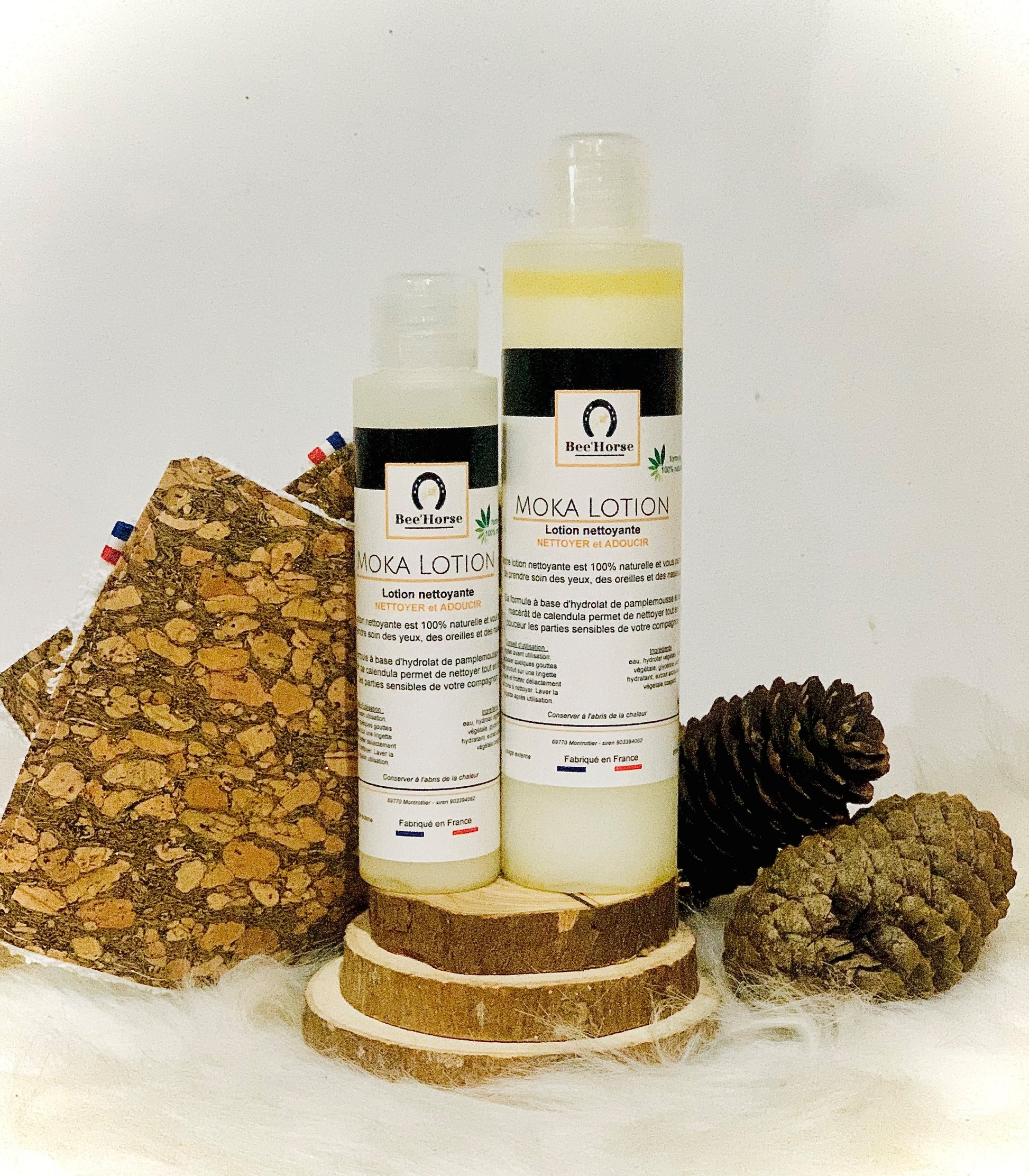 MOKA LOTION - LOTION NETTOYANTE + lingette 100% naturelle OFFERTE – BEE ...